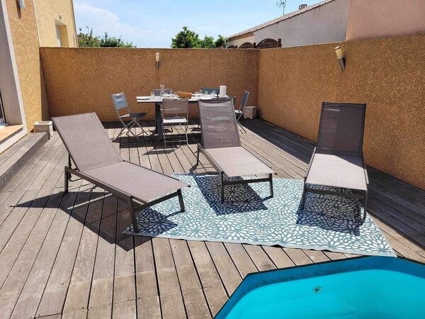 Beautiful Villa, South Of France With Swimming Pool 15 Min From The Sea - Béziers