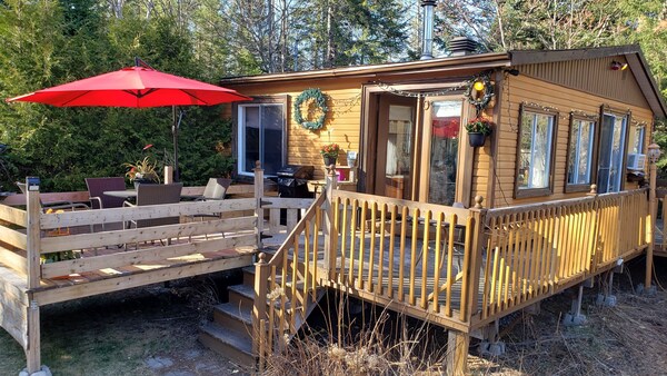 Chalet Les Tourterelles For A Couple Or Family - Quebec