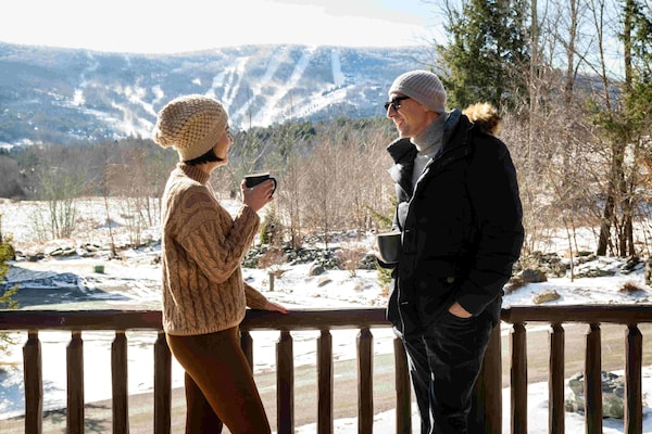 Lux Chalet-ski View. 2 Fireplaces. Pool. Hot Tub. Sauna. 5 Min From Windham Ski - Windham, NY