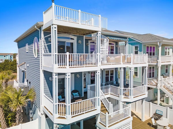 22% Price Reduction 7-28-8/2 -"Shrimply The Best" 5 Bedroom 5 Bath W/ A Private Pool! - Holden Beach, NC