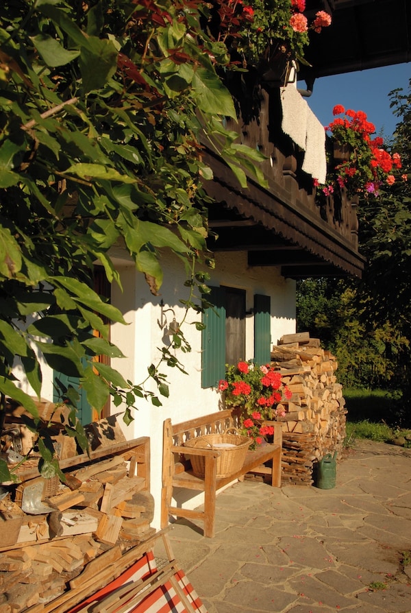 Ferienwohnung '2 Zimmer' Mit Privatterrasse, Gemeinschaftsgarten Und Wi-fi - Bernried am Starnberger See