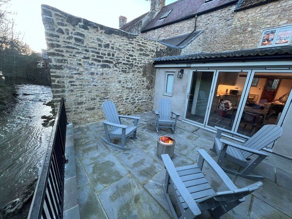 Cottage On Brook -> Castle, Walks, Shop & Cafe - Bruton