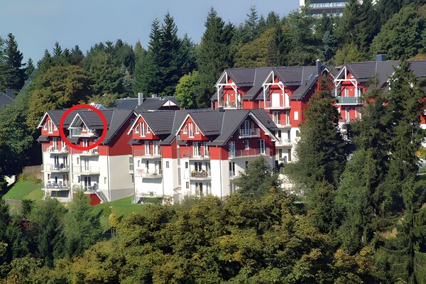 Ferienwohnung 'Tannenblick 7-5' Mit Bergblick, Balkon Und Wi-fi - Oberhof