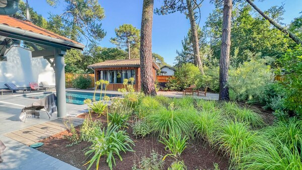 Villa Sous Les Pins / Piscine / Plage à Pied - Pyla sur Mer