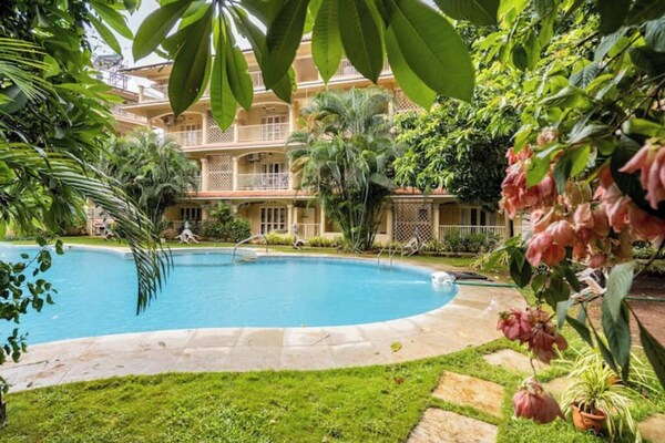 Sundeckavenue! 1bhk Luxury Apartment With Pool Gym And Wifi - Goa