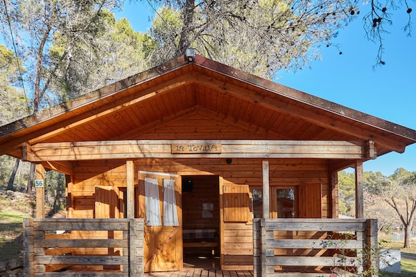Maison De Campagne 'Cabaña De Madera 3' Avec Vue Sur Les Montagnes, Piscine Et Climatisation - Andalousie