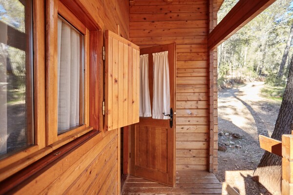 Maison De Campagne 'Cabaña De Madera 2' Avec Vue Sur Les Montagnes, Piscine Et Climatisation - Andalousie