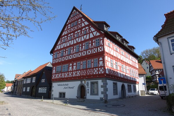 Ferienhaus 'Heym' Mit Privater Terrasse Und Privatem Garten - Suhl