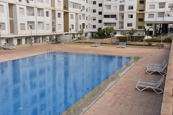 Charming Pool Apartment Relaxing Stay - Agadir