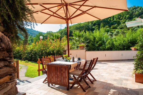 Villa 'Due Ulivi' With Private Terrace, Private Garden And Wi-fi - Sestri Levante