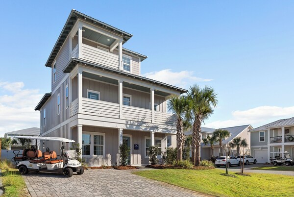 Sleeps 18! 7bdr, Backyard Pool, Walk To Beach | Miramar Beach Jewel By Avantstay - Miramar Beach, FL