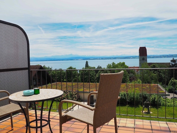 Camera 'Doppelzimmer Mit Balkon' Con Vista Lago, Balcone E Wi-fi - Meersburg