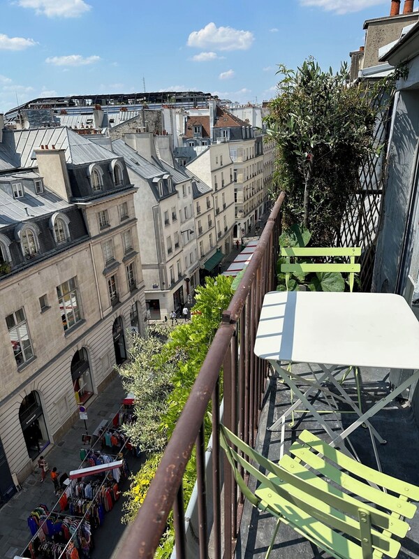 Paris In The Sky: Very Central, Balcony, Nice View, Sun, Air-conditioning, Elevator - Paris