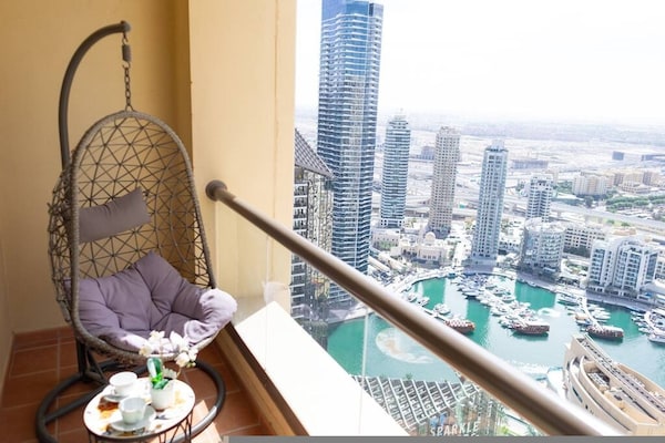 2br Top Furnished, High Floor, Close To Jbr Beach - Dubái