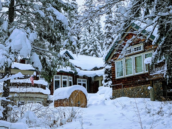 Trout Lake Treehouse - A Large, Splendid, And Private Mountain Home! - Trout Lake, WA