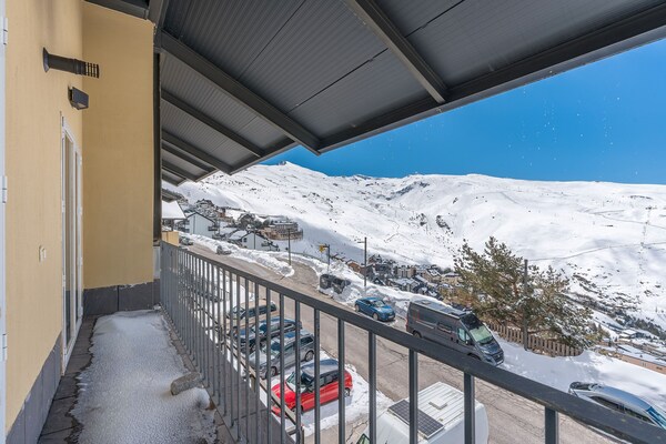 Apartamento 'Duplex 13d' Con Vistas A La Montaña Y Terraza Privada - Sierra Nevada