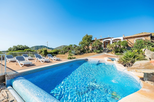 Holiday Home 'Na Moli' With Sea View, Private Pool And Wi-fi - Artà