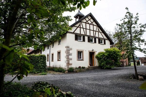 Ferienhaus 'Auf Gut Weimarschmieden' Mit Privater Terrasse Und Wi-fi - Mellrichstadt