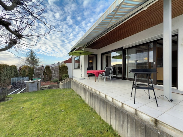 Ferienhaus 'Justi' Mit Bergblick, Privater Terrasse Und Wi-fi - Ravensburg
