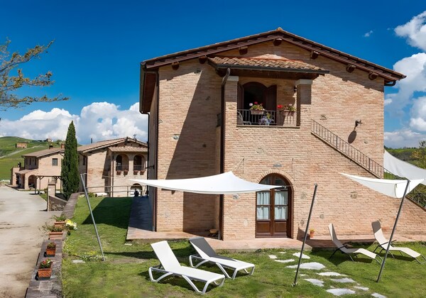 Appartement 'Tuber' Met Gedeeld Zwembad, Wifi En Airconditioning - San Quirico d'Orcia