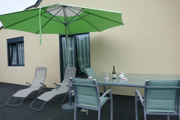 Maison De Vacances 'Gite 1 L Logis Des Grenouilles' Avec Terrasse Privée Et Wi-fi - Pléneuf-Val-André