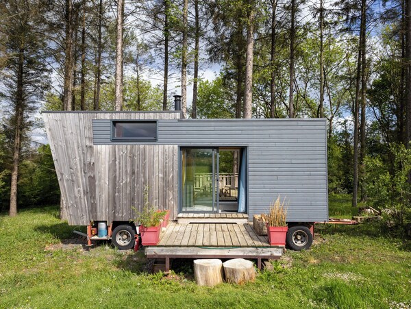 "La Cafoutche Tiny - 5 Personnes" Avec Terrasse Privée, Jardin Partagé Et Wi-fi - Guingamp