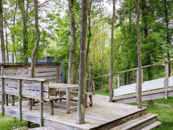 Tiny Home 'La Cafoutche De Minus' Met Privéterras, Gedeelde Tuin En Wi-fi - Côtes-d'Armor
