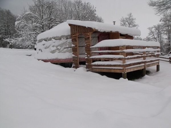 Yourte Atypique Avec Sauna Et Terrasse Privative - Ballon d'Alsace