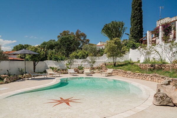 Villa En Murta Maria Con 4 Habitaciones, Capacidad 8 - Olbia