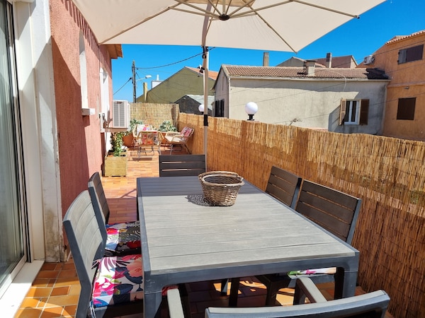 Macinaggio Appartement 100m2, 2 Terrasses, 3 Ch Proximité Tous Commerces Et Mer. - Centuri