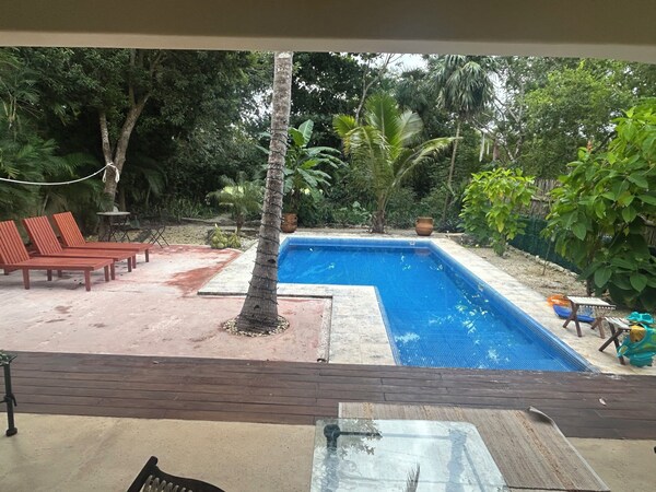Luxury 3br Bungalow W Pool, Golf, Beach Access & Outdoor Showers In Gated Commun - Puerto Aventuras