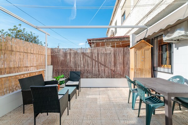 Bungalow 'Magnolias 20 En Santa Pola' Con Terraza Privada, Wi-fi Y Aire Acondicionado - La Marina