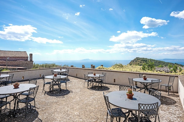 Villa 'La Contessa' With Sea View, Shared Terrace And Wi-fi - Vico Equense