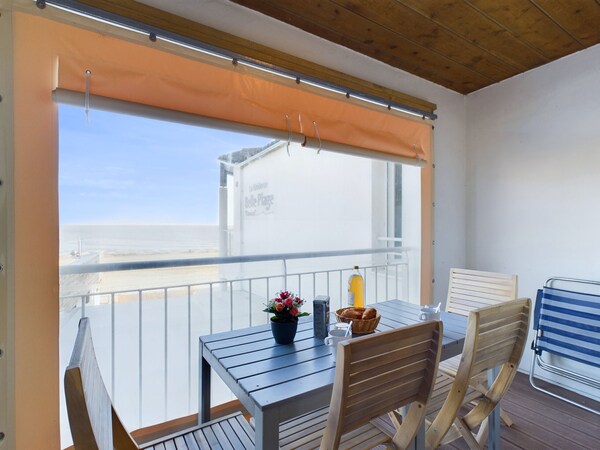 50m From The Beach, Flat For 6, Seaview - Angles