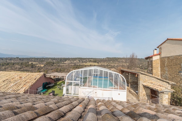 Apartamento 'El Pedregal' Con Vistas A La Montaña, Wi-fi Y Aire Acondicionado - Graus