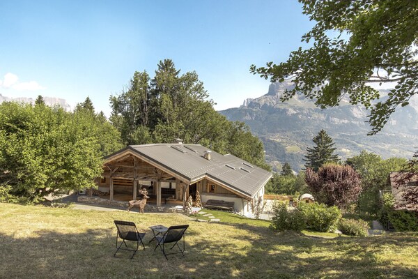 Ferme Des Choseaux  Grand Confort Et Ski - Combloux