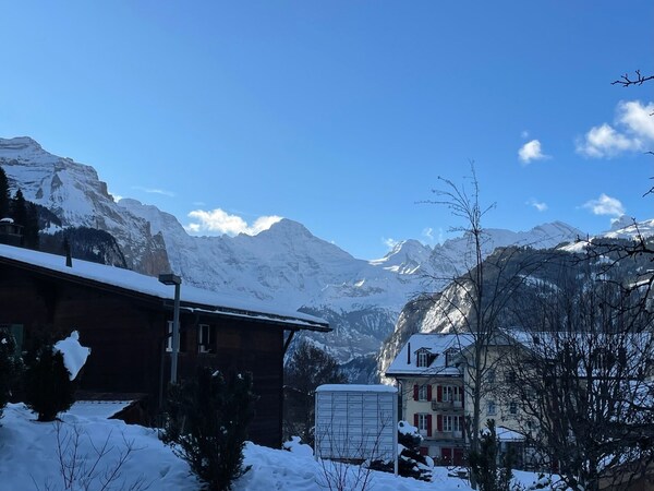 Jungfraublick Im Chalet Schluecht - Mürren