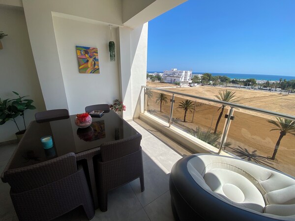 Haut Standing Apartment In A Prime Location: Just 5 Minutes From The Beach, With Sea Views - Mahdia