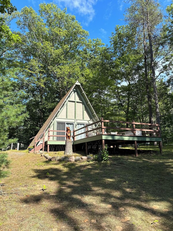 Cozy A-frame Cabin In Hayward On Chippewa Flowage, Sleeps 6, Rv Electrical - Winter, WI