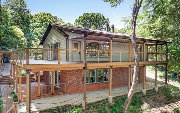Come Stay At Paradise Perch-sleeps 12, Water Front, Private Dock, Kayaks - Davidson, NC
