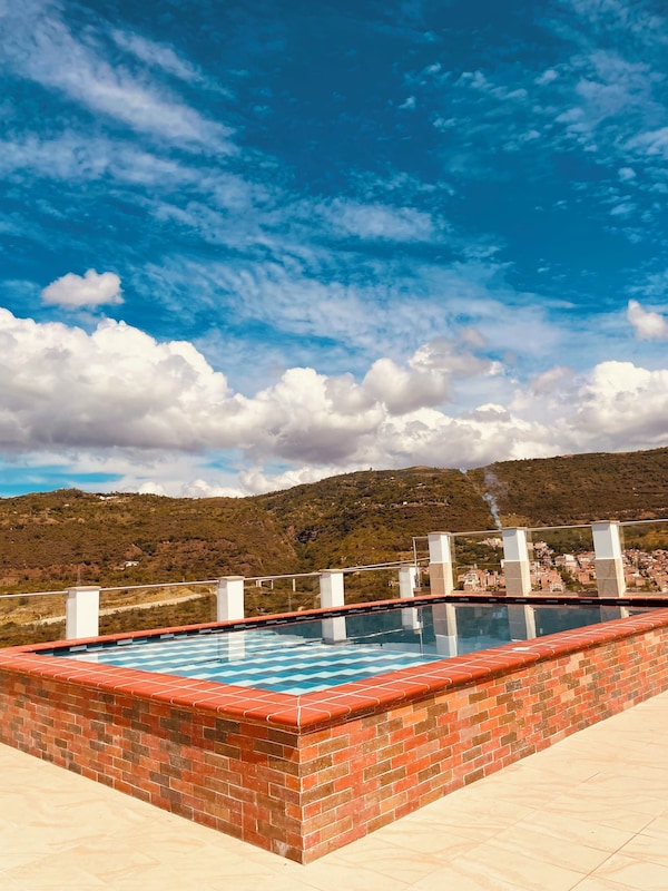 Hermoso Apartaestudio En San Gil. Piscina, Sauna, Turco Y Wifi Gratis. - San Gil