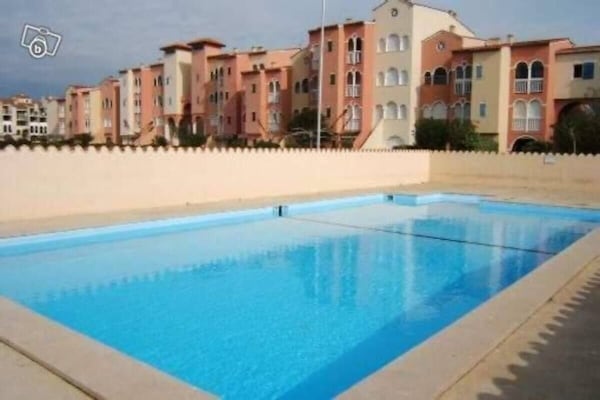 Superb Modern 2/4-person Apartment With Swimming Pool - Le Barcarès