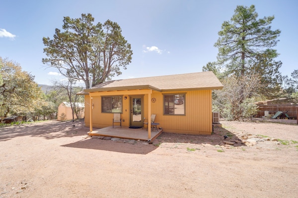Outdoor Entertainment Spaces: Remote Pine Home! - Pine, AZ