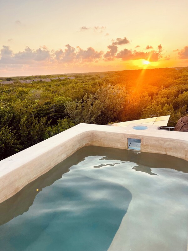 4-bedroom House In Fabulous Tulum With Wifi, Ac - Paradise Beach