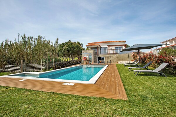 Habitación 'Quinta Dos Raposos - Suíte áGua' Con Piscina Compartida, Terraza Compartida Y Wi-fi - Alcobaça