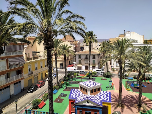 Appartement 'Plaza De Robles Vives' Avec Vue Sur Mer Et Balcon - Águilas