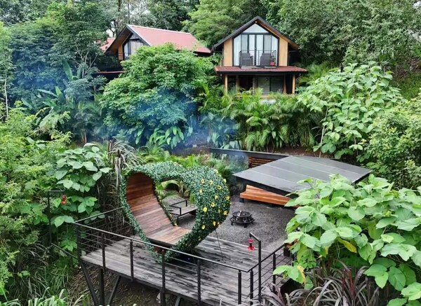 Discover Cozy Cabin With Jacuzzi Near La Fortuna At Only 25 Minutes Drive - La Fortuna