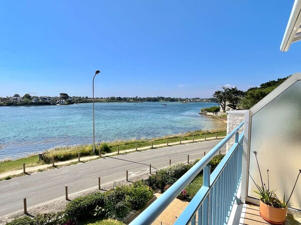 Duplex Confortable Avec Climatisation Près Du Port Et Plages D'étel - Belz