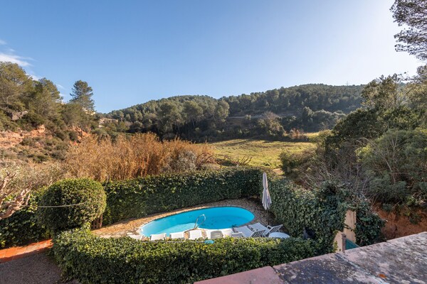 Country House 'Cal Contra' With Mountain View, Private Pool And Wi-fi - Martorell