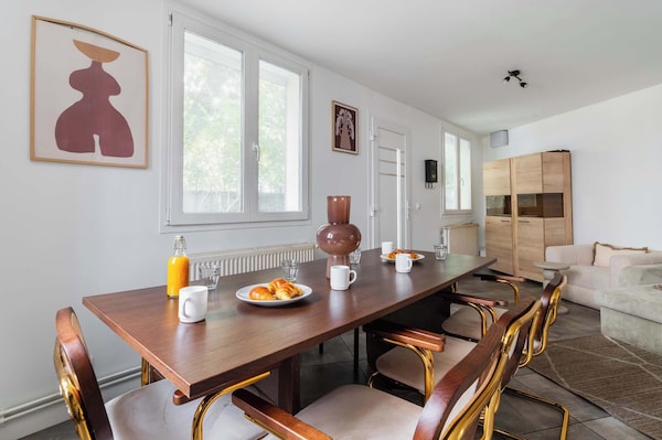 Villa Romainville Paris Pour 8 Personnes - Bobigny